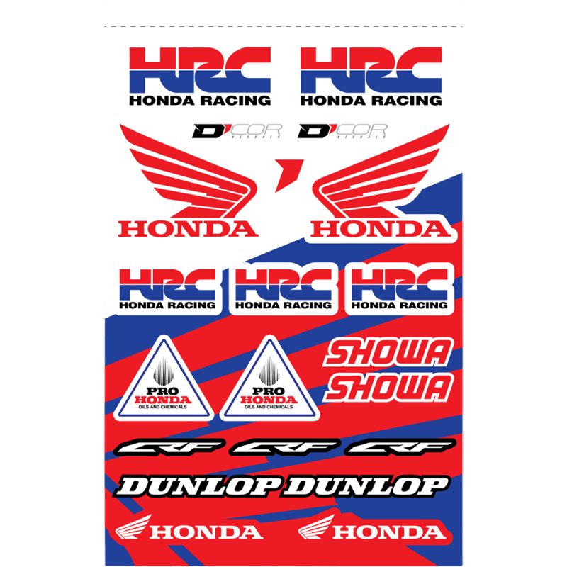 D'COR VISUALS DCOR HRC DECAL SHEET (40-10-116) | DRIVEN Canada's Powersports – Driven ...