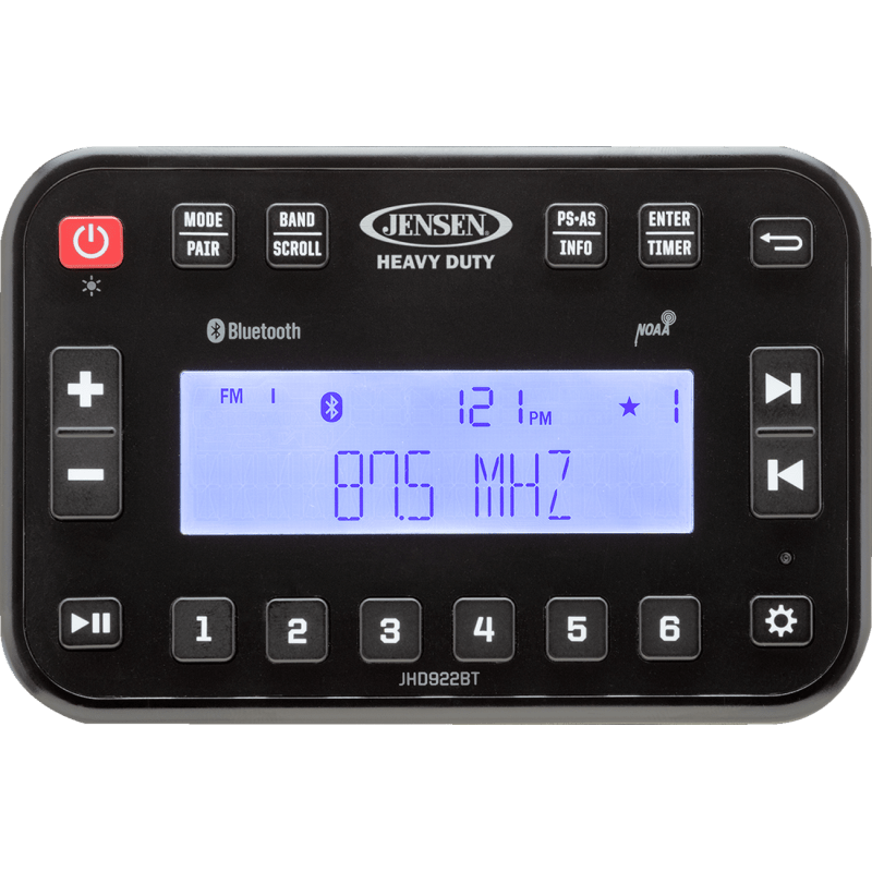 JENSEN HEAVY DUTY STEREO JHD922BT JENSEN | DRIVEN Canada's Powersports ...