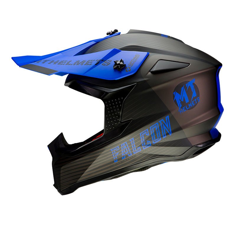 MT HELMETS FALCON HELMET SYSTEM BLUE (2XL) | DRIVEN Canada's ...